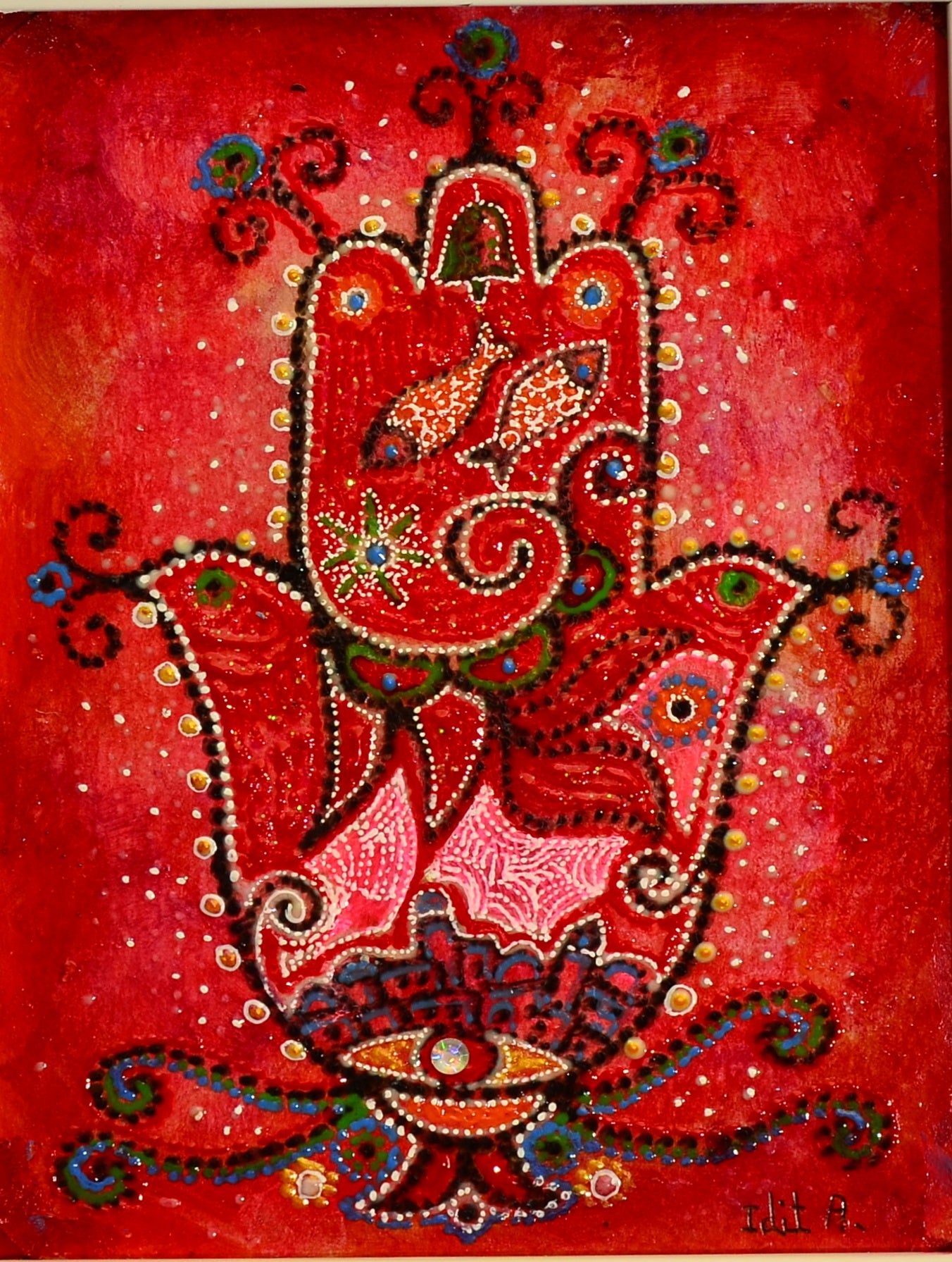 Idit Gallery – Red Hamsa